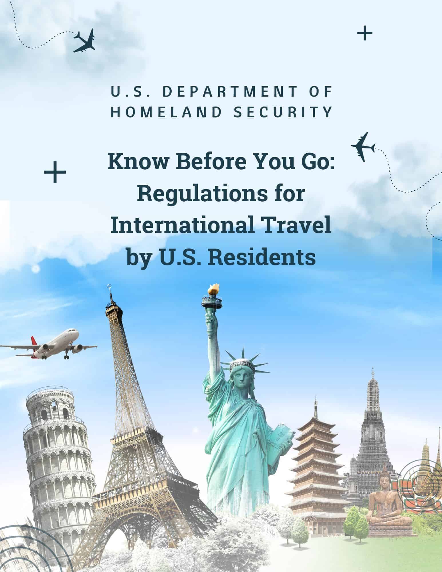 Know Before You Go: Regulations for International Travel by U.S ...